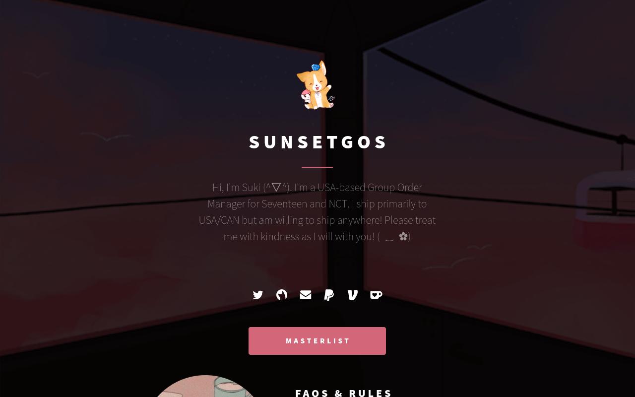 SUNSETGOs